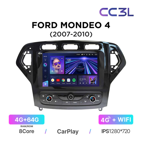 Магнитола Teyes CC3L 4/64 Гб для Ford Mondeo IV (2007-2010) (для авто с ...