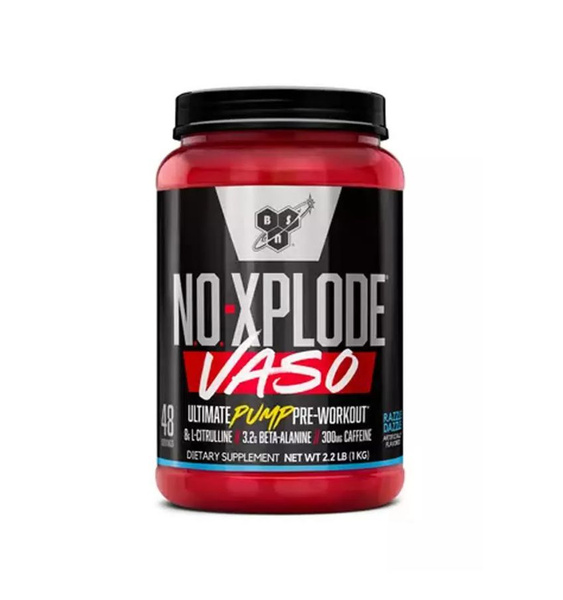 Предтренировочный комплекс BSN N.O. - Xplode VASO Фруктовое вино 1002 гр - купить с доставкой по ...