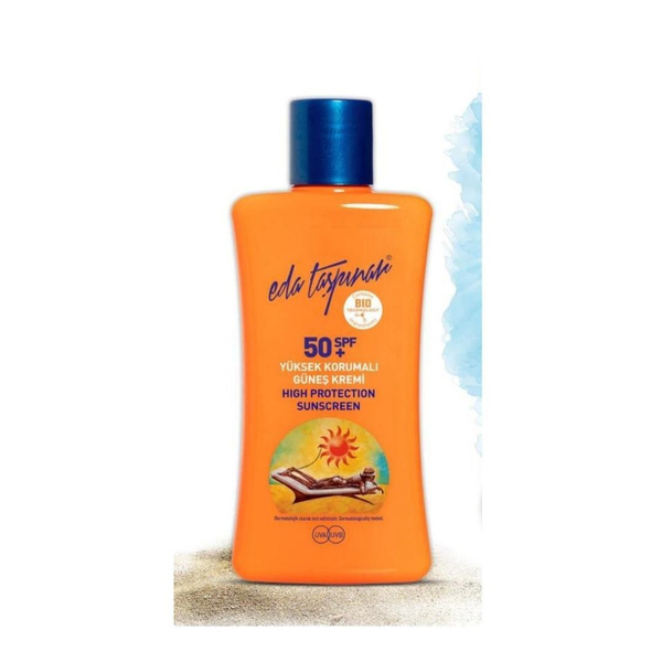 Солнцезащитный крем Eda Tapnar с высокой степенью защиты Spf50+ - 200 ...