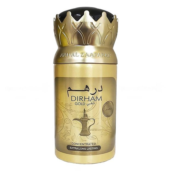 DIRHAM GOLD Concentrated Extra Long Lasting Perfumed Spray, Ard Al ...