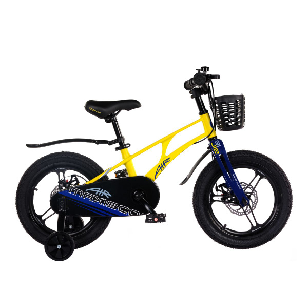 Собранный велосипед MAXISCOO Air Pro 16" 9" / желтый матовый (MSC ...