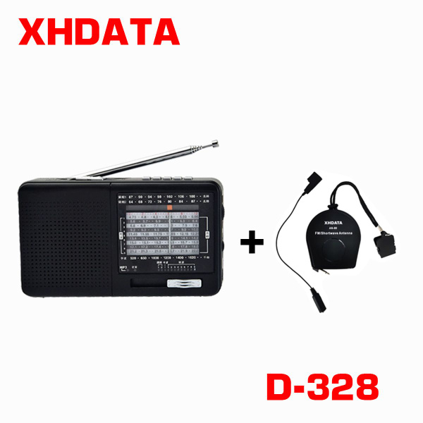 XHDATA Магнитола XHDATA D - 328 портативный AM FM SW 12 - диапазонный ...