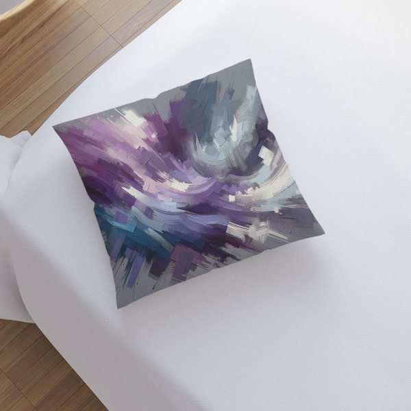 Наволочка декоративная на молнии JoyArty, чехол на подушку "Абстракция маслом" 45х45 см купить ...