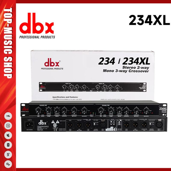dbx 234XL цифровой делитель, супер сабвуфер, средняя сцена - купить с доставкой по выгодным ...