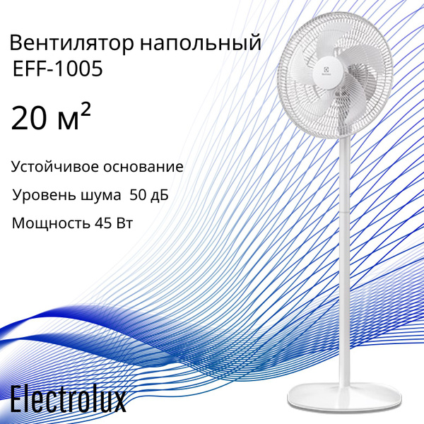 Вентилятор напольный EFF-1005 Electrolux НС-1186888 купить по низкой ...