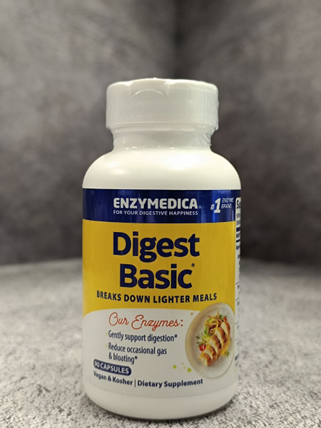 Enzymedica, Digest Basic, состав с основными ферментами, 90 капсул купить на OZON по низкой цене ...