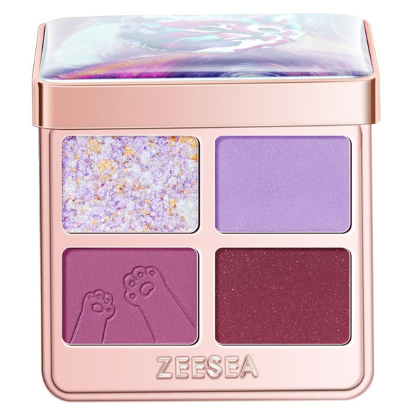 ZEESEA / TIPSY KITTY EYESHADOW QUAD Тени для век, 04 - купить с ...