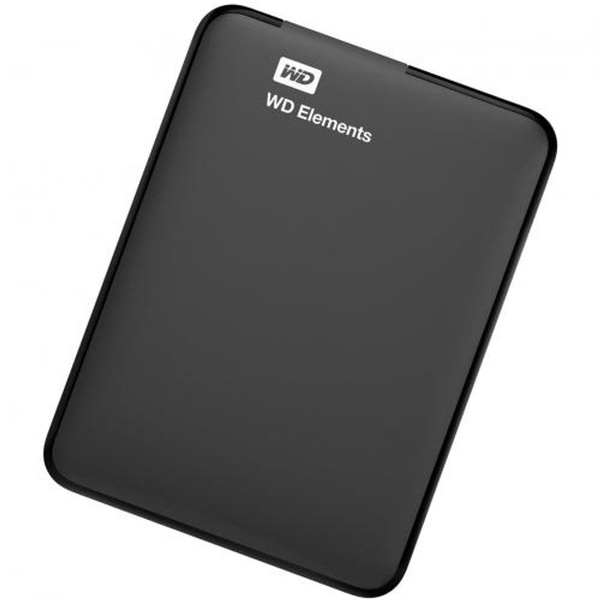 Western Digital 1 ТБ Внешний жесткий диск (WDBUZG0010BBK-WESN), черный ...