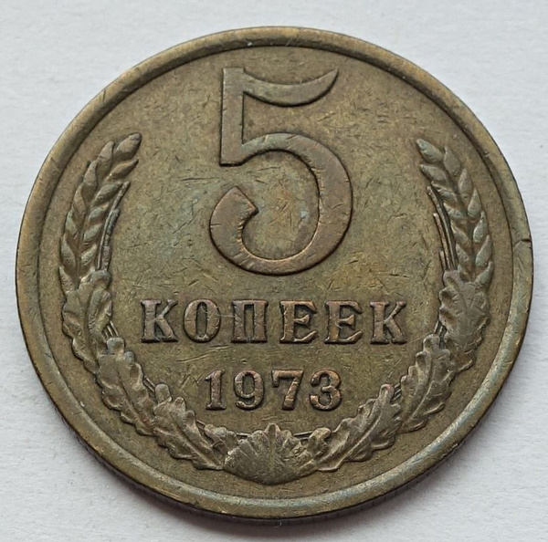 Монета 5 копеек 1973 СССР из оборота - купить в интернет-магазине OZON с быстрой доставкой ...
