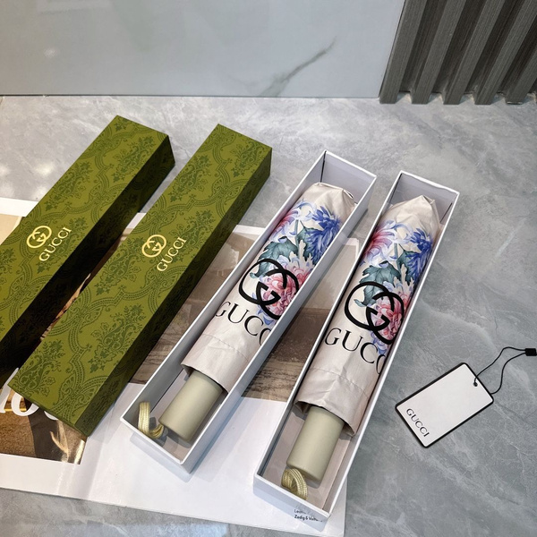 Зонт Gucci, 3 сложения, серебристый купить по низкой цене в интернет ...