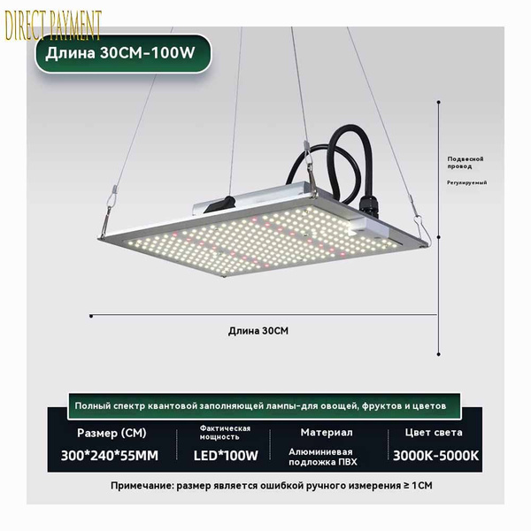 Светодиодные лампы роста растений, полный спектр - купить с доставкой ...