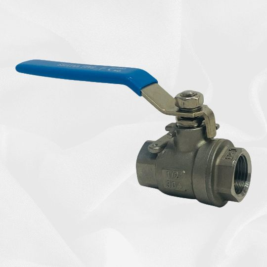 Кран шаровый 1/2 дюйма нержавейка AISI 304 - 2шт. - купить по низкой ...