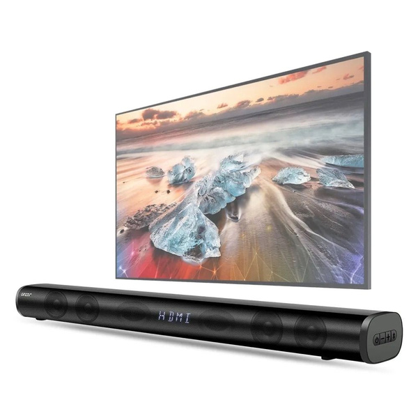 Саундбар Ginzzu GM-502 60Вт HDMI(ARC) Optical Bluetooth V5.0 USB LINE IN(2RCA) - купить по ...