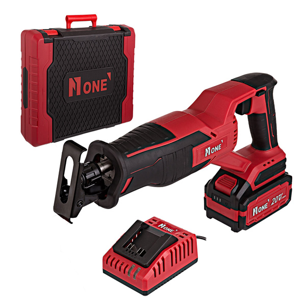 Пила сабельная аккумуляторная бесщеточная 20V. 1акк, 3,0Ач, З/У, рег ...