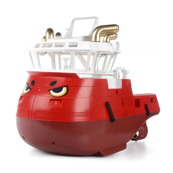 RC лодка Q84 мини-буксир 2.4 ГГц RTR, электрическая модель на ...