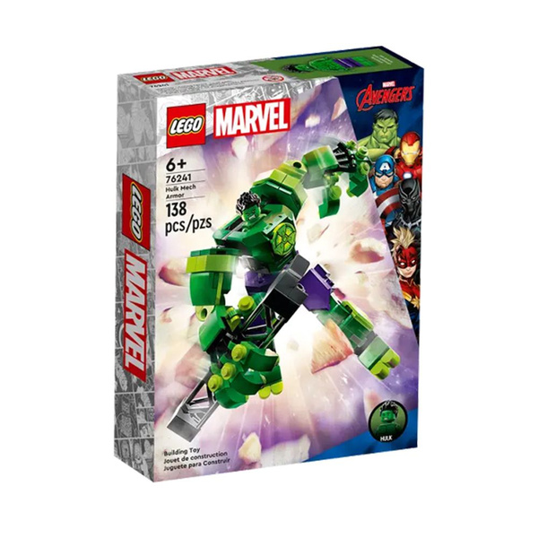 Конструктор LEGO Marvel 76241 Броня Халка: робот LEGO Marvel Super ...