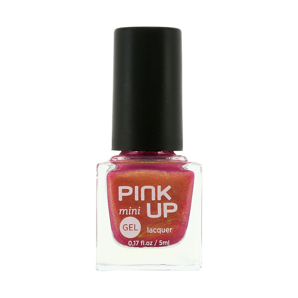 Лак для ногтей PINK UP MINI GEL с эффектом геля тон 98 5 мл - купить с ...