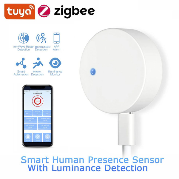 Умный Zigbee датчик света и движения, Tuya Smart Life, Датчик ...