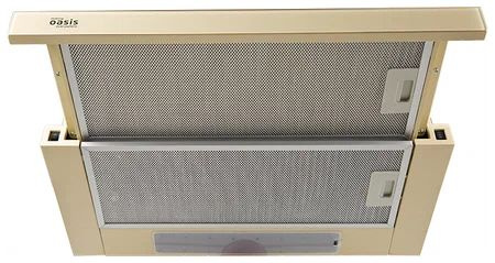 Вытяжка кухонная встраиваемая OASIS UV-60IG, бежевая купить на OZON по низкой цене (1633914062)