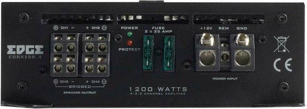 EDGE Усилитель автомобильный EDBX150.4-E1 четырехканальный - купить с доставкой по выгодным ...