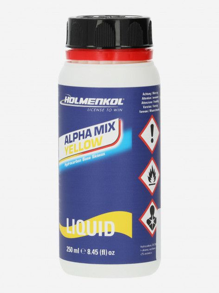 Мазь скольжения Holmenkol Alphamix YELLOW liquid желтый купить по ...