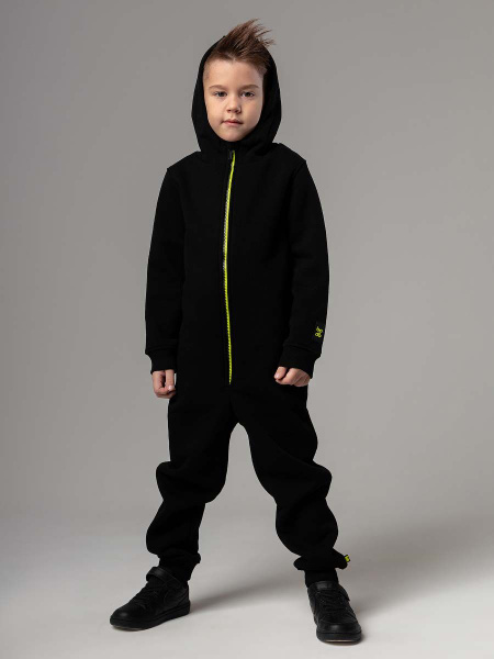 Комбинезон с начесом BODO, Девочки, Мальчики, размер 116, 122, материал Футер двухнитка — купить ...