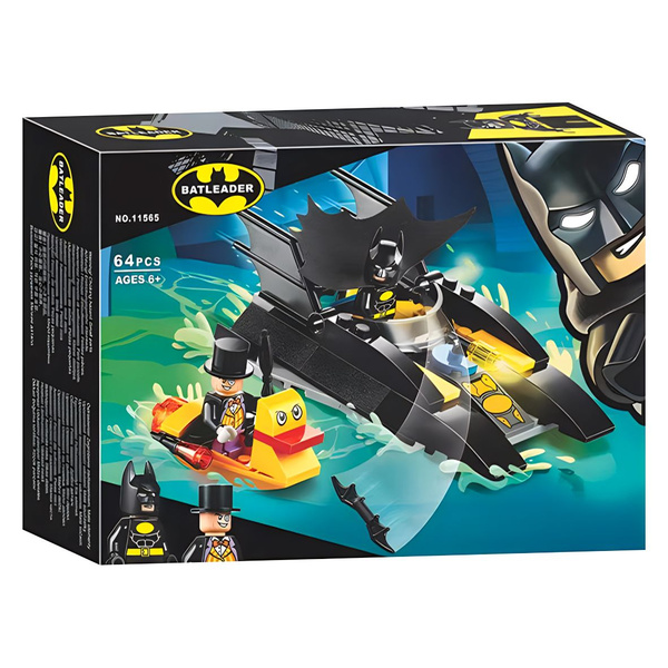 Конструктор LARI (BELA) Batman: Погоня за Пингвином на Бэткатере, 64 ...