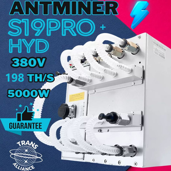 ASIC Майнер ANTMINER S19 PRO+Hyd 198TH/s - купить с доставкой по ...