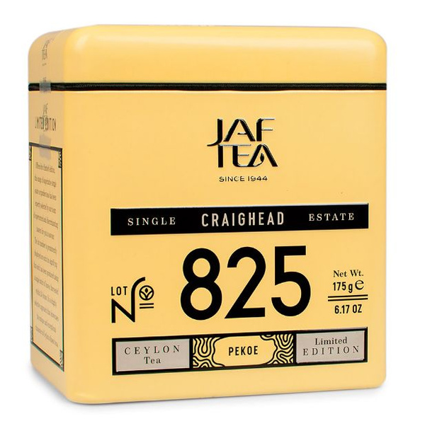 Чай чёрный Craighead № 825 листовой, Jaf Tea, 175 г, Шри-Ланка - купить ...