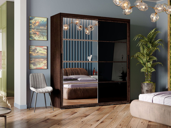 Шкаф-купе Первый Мебельный Крафт шкафы-купе, 196.2x59.1x217.6 см купить c доставкой на OZON по ...