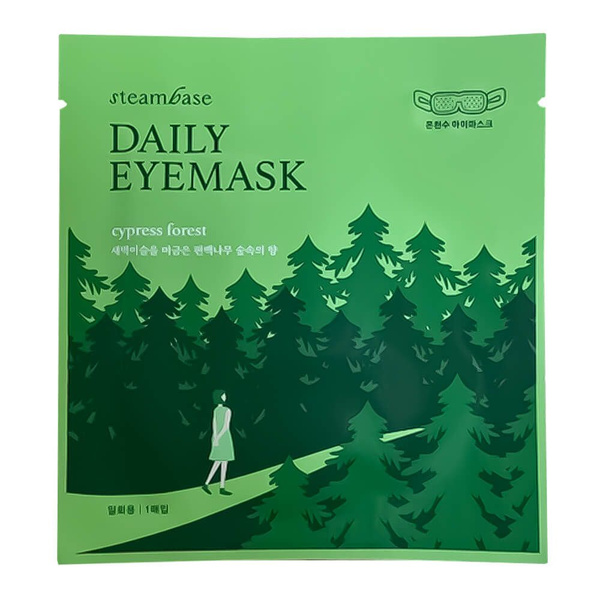 Паровая маска для глаз Steambase Daily Eyemask Cypress Forest - купить с доставкой по выгодным ...