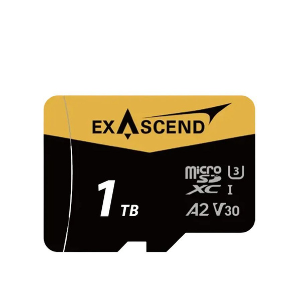Карта памяти Exascend Catalyst UHS-I microSD V30 1TB + адаптер SD ...