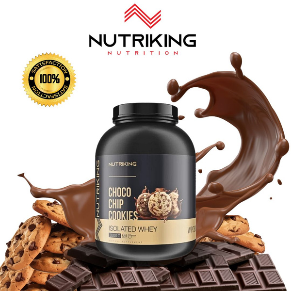 Nutriking изолированный сывороточный протеин 2000гр печенье - купить с доставкой по выгодным ...