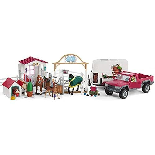 schleich 72148 Поездка в загон, для детей от 5 лет, игровой набор Horse ...