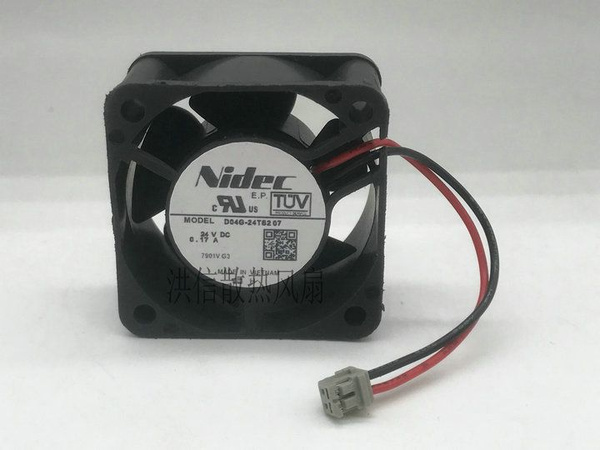 Nidec 4020 D04G-24TS2 07 DC24V 0.17A 40 * 20 мм инверторный вентилятор ...