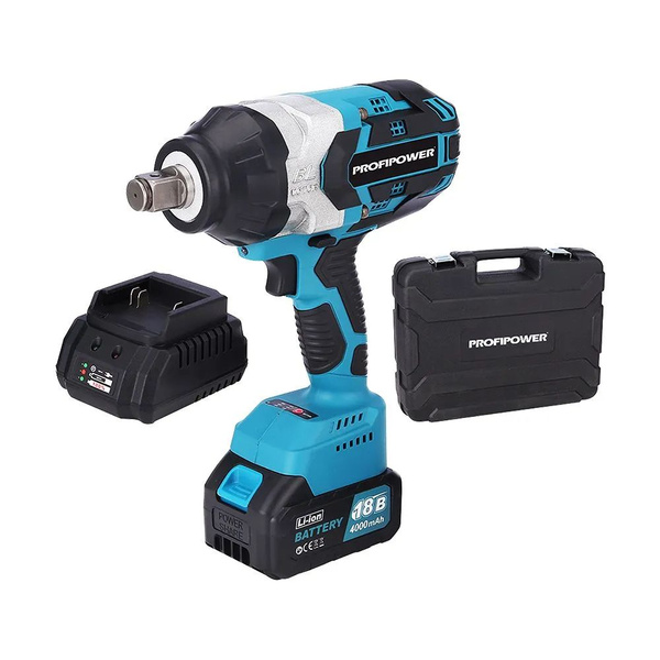 Гайковерт аккумуляторный ProfiPower DTD-18B (кейс, с АКБ и ЗУ) - купить с доставкой по выгодным ...