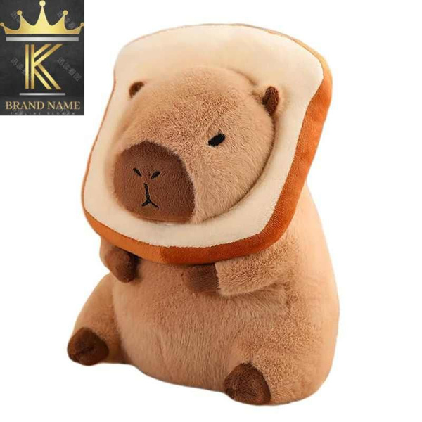Мягкая игрушка Капибара с хлебом / Capybara with Bread купить на OZON по низкой цене (1690679242)