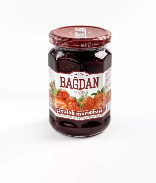 Bagdan, Варенье из Клубники, 2 банки х 390 гр., Азербайджан - купить с ...