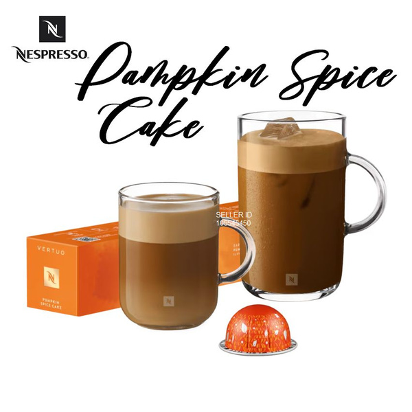 Кофе Nespresso VERTUO PUMPKIN SPICE CAKE, объем 230 мл, 10 капсул ...