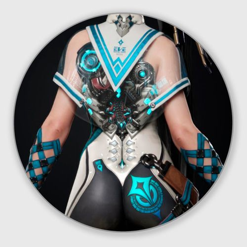 Stellar Blade Eve behind КРУГЛЫЙ Коврик для мыши купить на OZON по ...