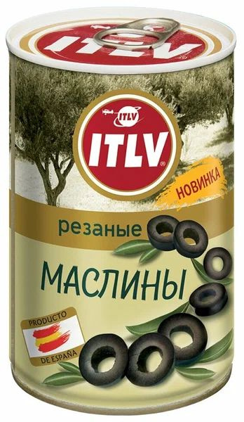 Маслины ITLV резаные 314 мл - купить с доставкой по выгодным ценам в ...