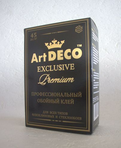 Клей для обоев профессиональный Art Deco EXCLUSIVE Premium для всех типов флизелиновых и ...