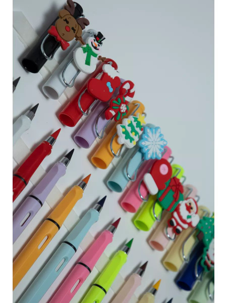 Новогодние карандаши цветные вечные набор 12 шт купить с доставкой по выгодным ценам в