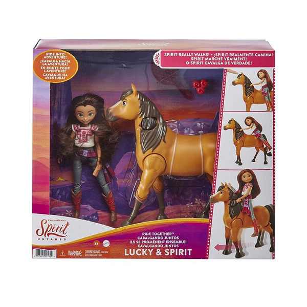 Mattel DreamWorks Spirit Untamed Ride Together / набор с 1 куклой и 1 ...