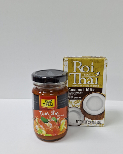 Том Ям набор для супа, паста Real THAI 125 грамм, кокосовое молоко ...