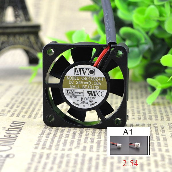 Вентилятор Преобразователя Частоты AVC C4010B24H 24V 0.08A 4CM 4010 Две Линии купить на OZON по ...