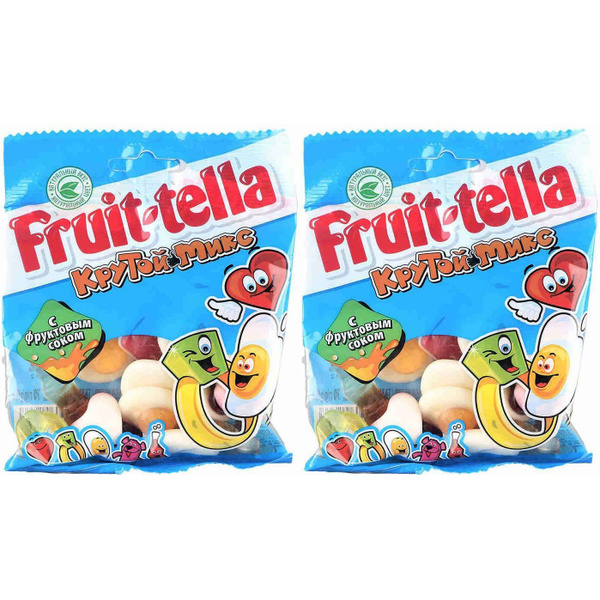 Мармелад Fruittella Крутой Микс жевательный 70 г, набор: 2 штуки купить на OZON по низкой цене ...
