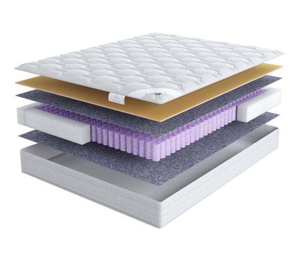 Матрас Memory Roll 4, Независимые пружины, 200x200 см купить c ...