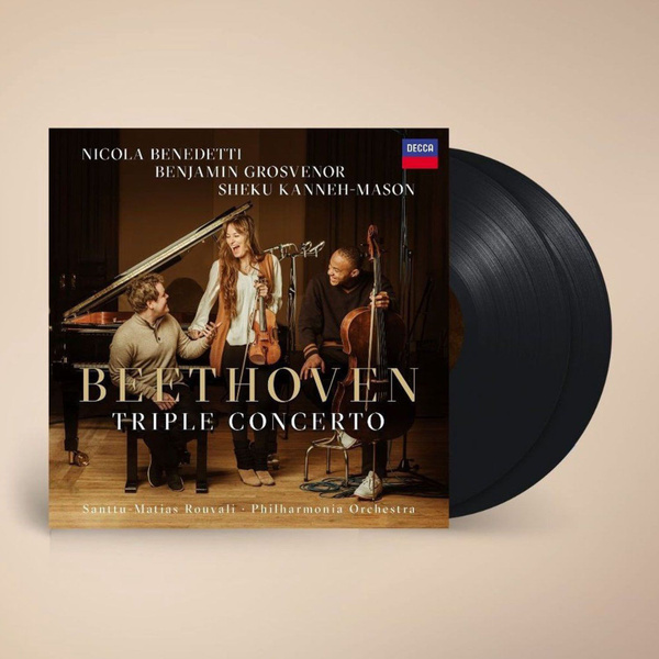 Виниловая пластинка Beethoven: Triple Concerto - Nicola Benedetti, Sheku Kanneh-Mason & Benjamin ...