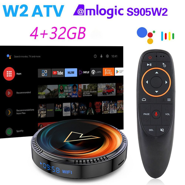 Смарт ТВ Приставка VONTAR X2 4ГБ/64ГБ Amlogic S905W2 Android 11 Поддержка 4K 60fps AV1 2.4&5G ...